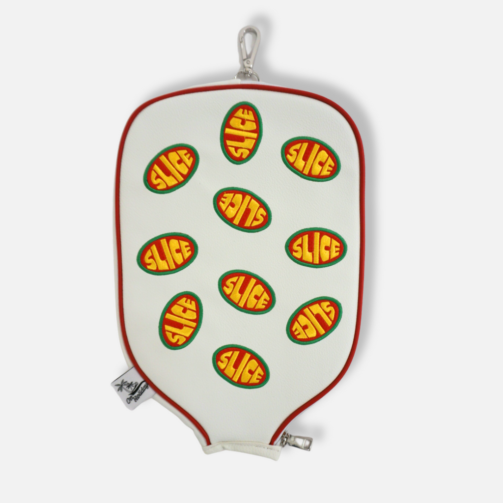 Slice Patch Leather Pickleball Paddle Cover – On Holiday